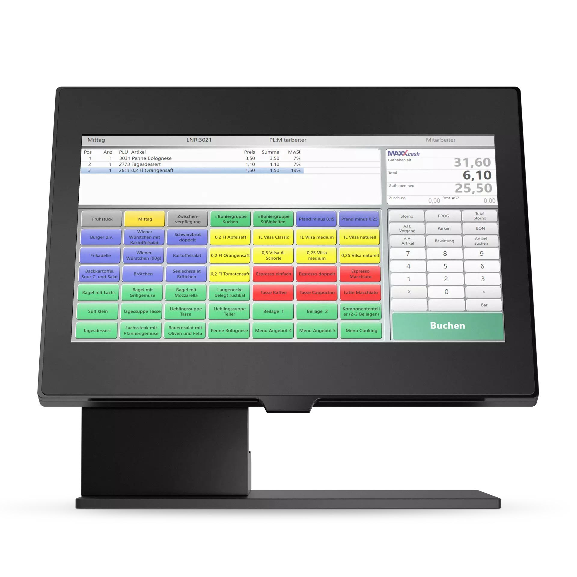 MAXXcash compact cash register | Gantner products