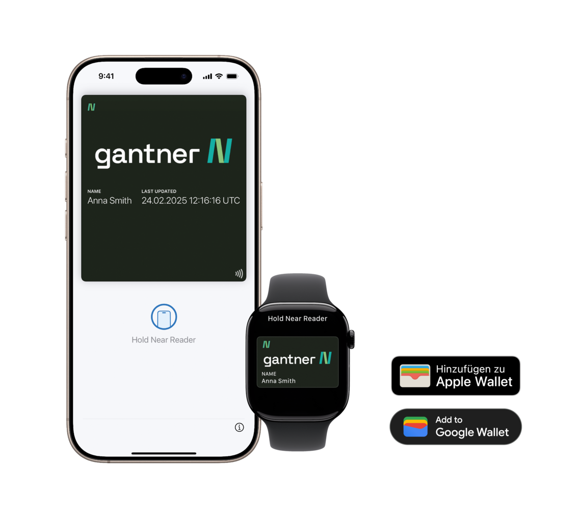 Gantner SmartPass – Check-in via Google & Apple Wallet
