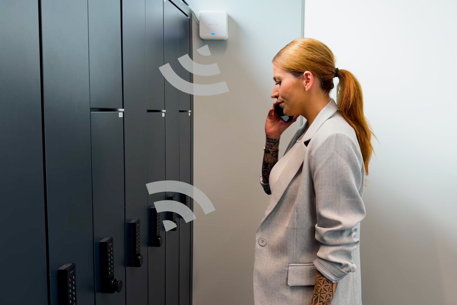 BLE.Connect: Manage Battery-Powered Locker Locks Online