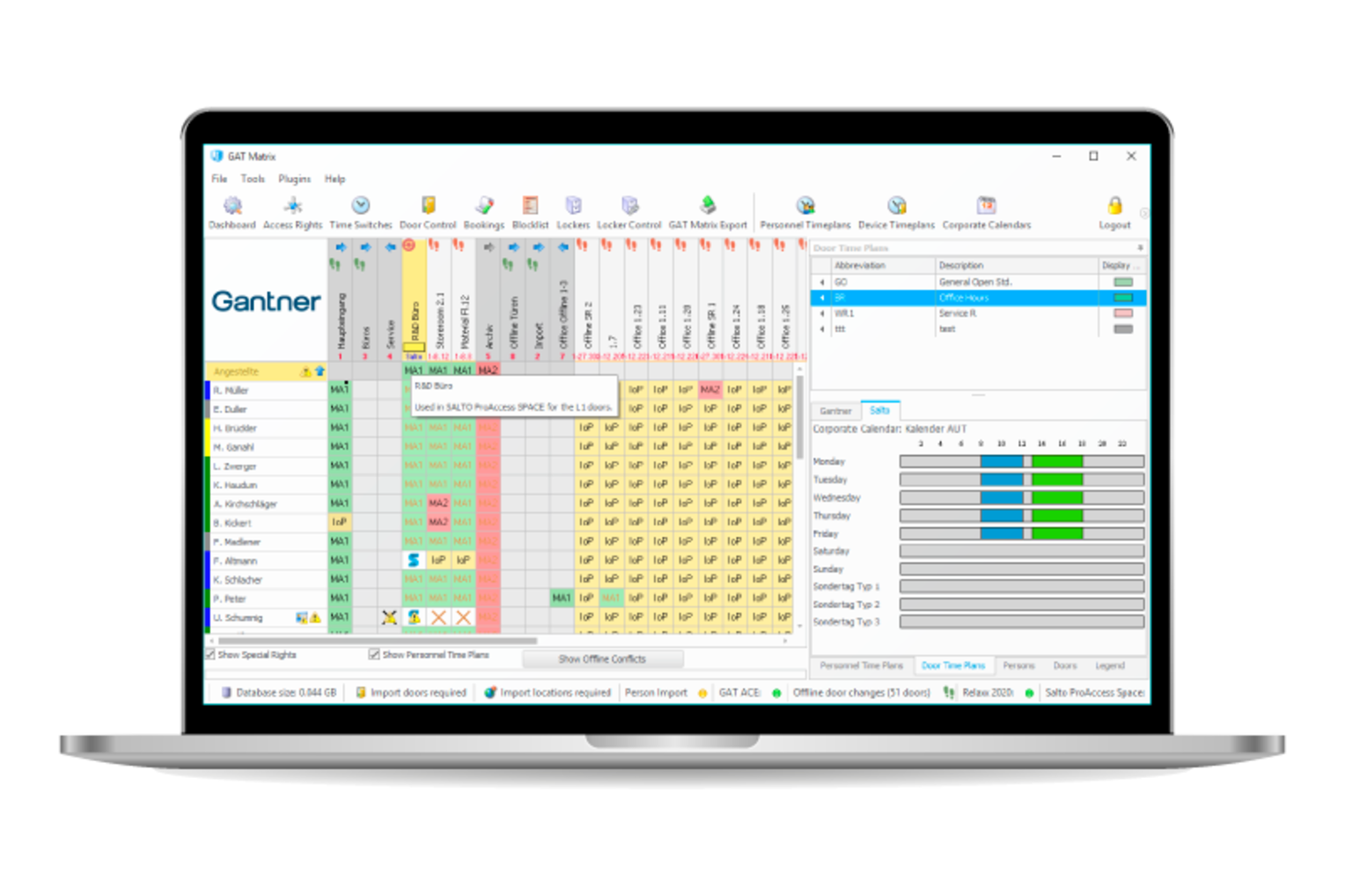 Matrix | Gantner products
